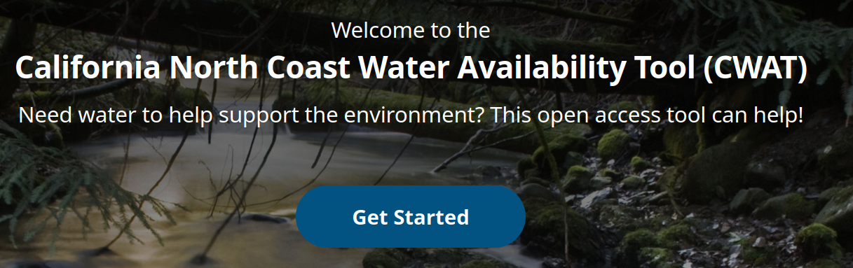 California Water Availability Tool (CWAT)